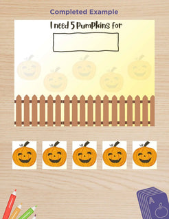 Spooky Halloween Pumpkin Token Board-Printable 5 Piece Token Economy R ...