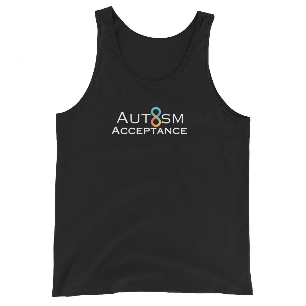 Autism Acceptance Tank Top with Infinity Symbol – Advocate in Style Un ...